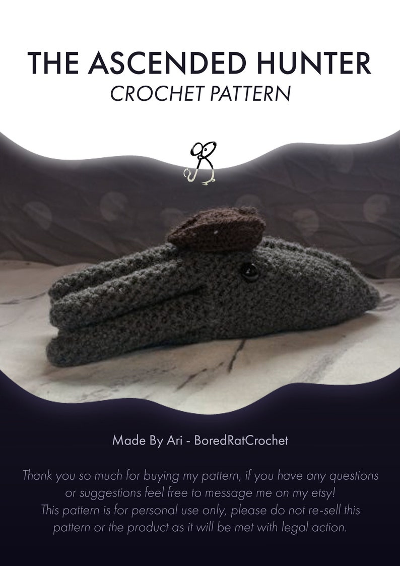 Bloodborne: the Hunter Crochet Pattern - Etsy