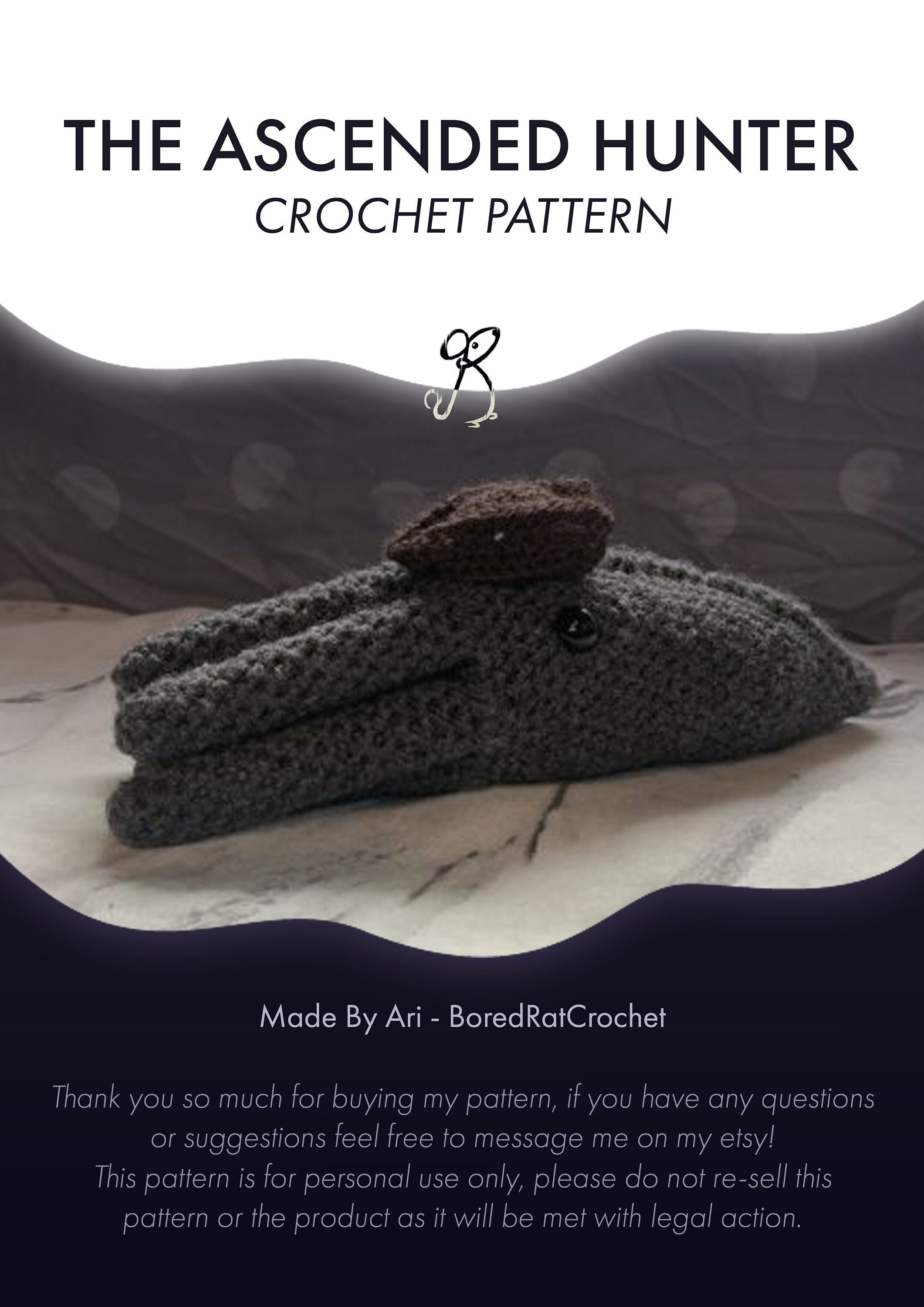Bloodborne: the Hunter Crochet Pattern - Etsy