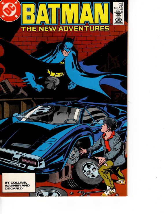 Batman 408 Key Issue Vol. 1 VF/NM 1987 DC Vintage Collectible - Etsy