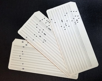 Ibm Punch Cards - Etsy