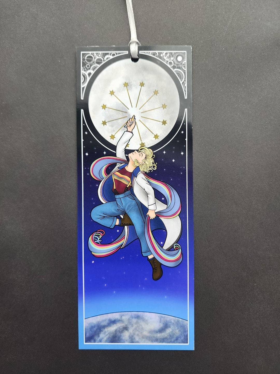 Thirteenth Doctor Art Nouveau Mucha-style Bookmark for Whovians - Etsy
