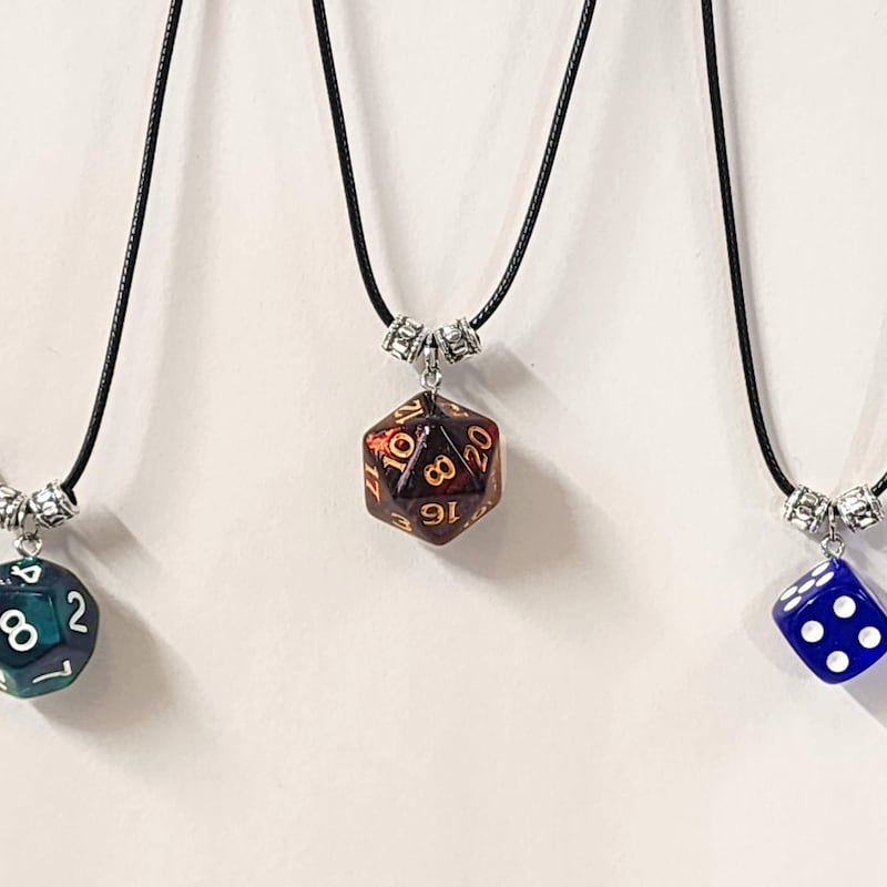Dice Necklace - Etsy