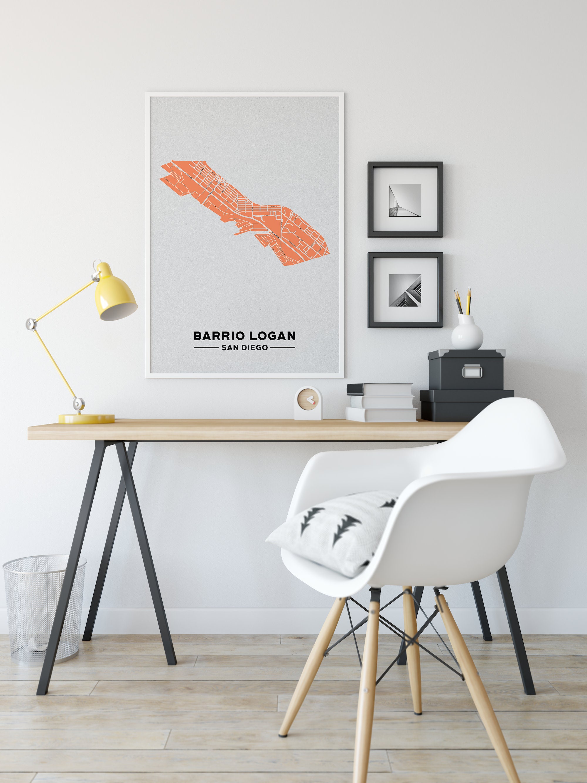 Barrio Logan Map Print // Barrio Logan Art Print // San Diego Map ...