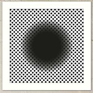 Expanding Hole - Optical Illusion Poster, Wall Decor, Print, Poster ...