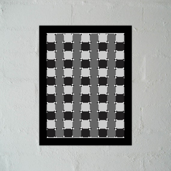 Optical Illusions Using Squares