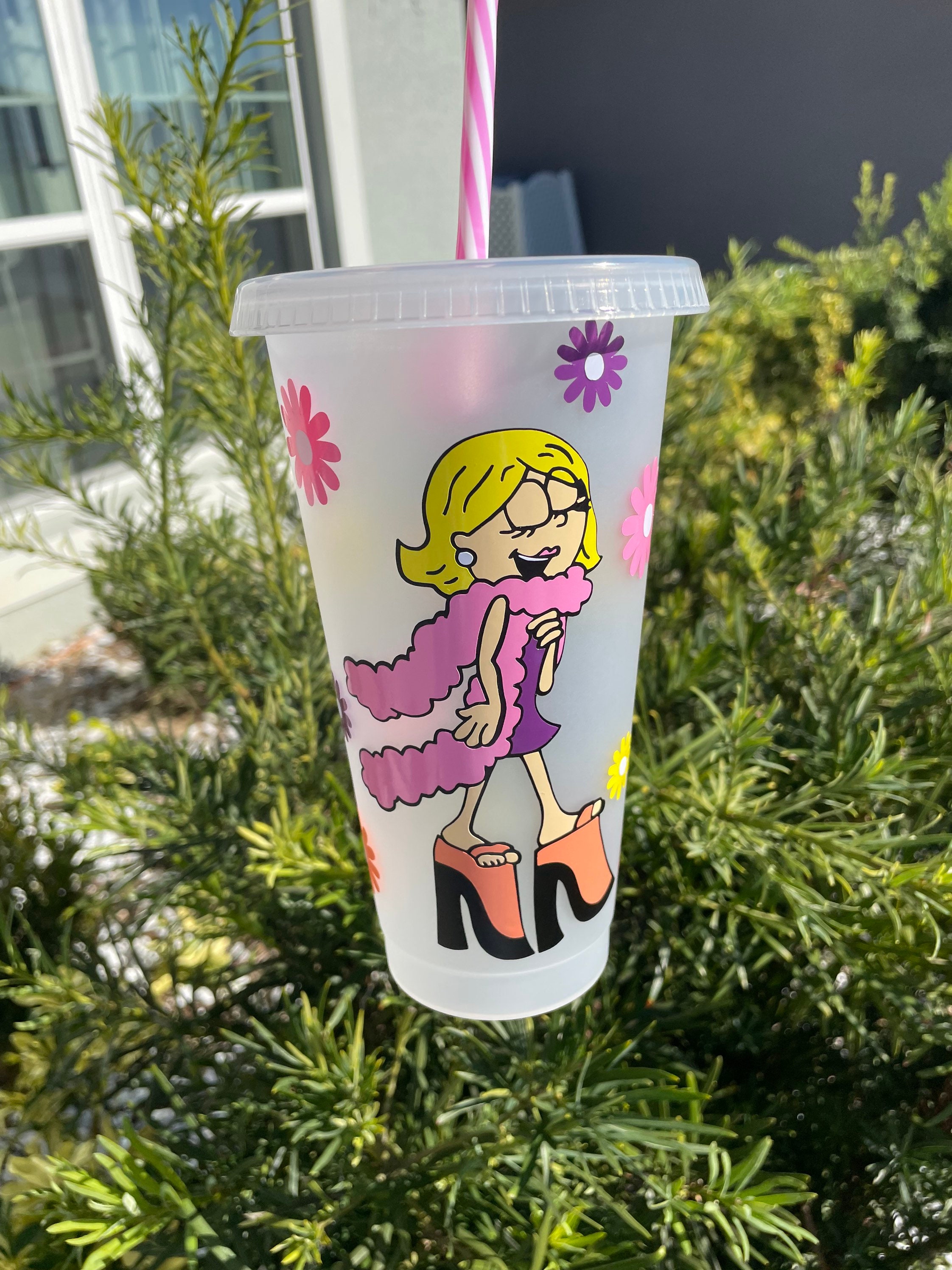 Lizzy Maguire Inspired Starbucks Cold Cup 24 Oz Reusable | Etsy