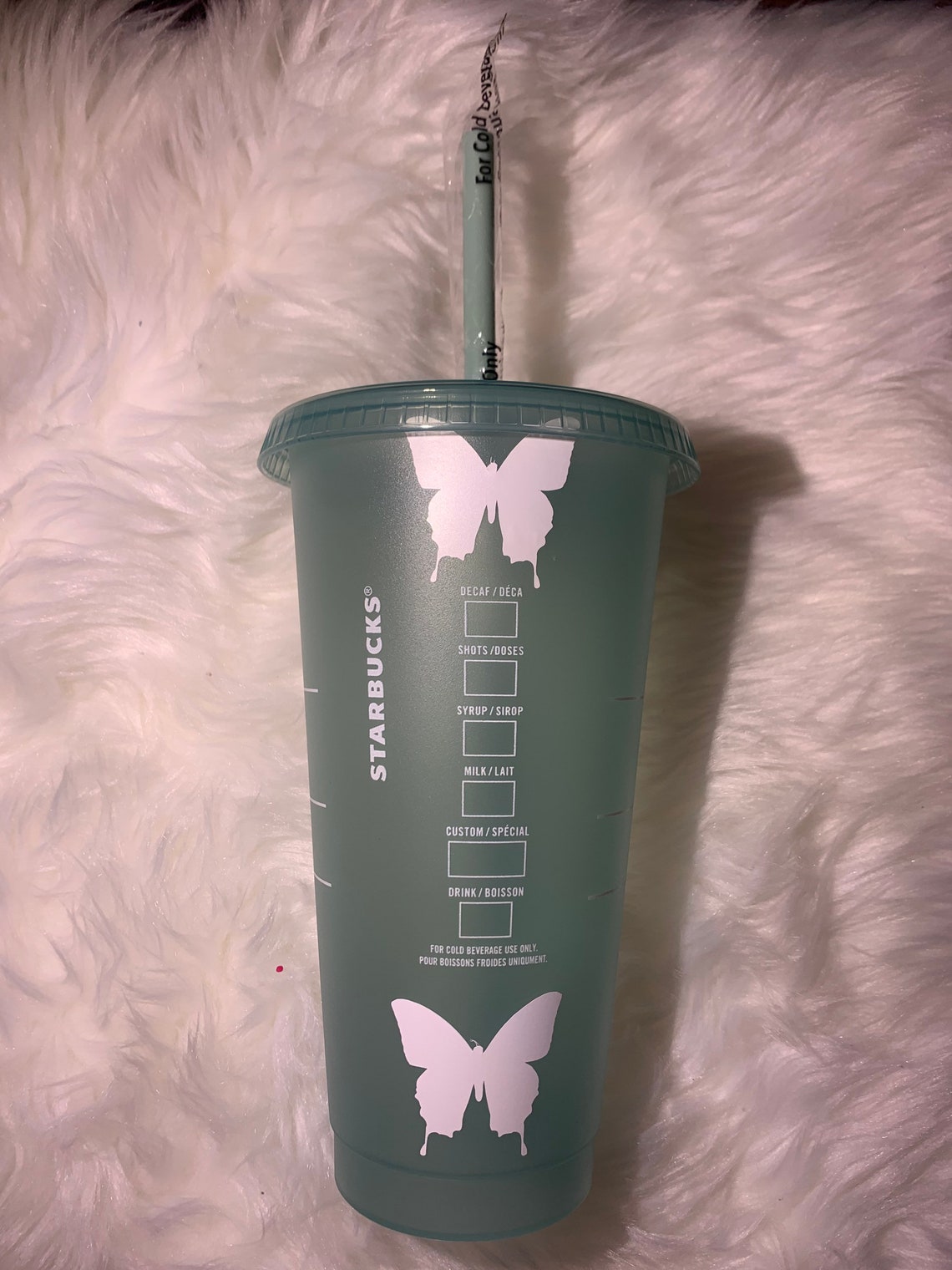 Starbucks Earth Day 24oz Venti Mint Cold Cup/ 50th Aniversary - Etsy