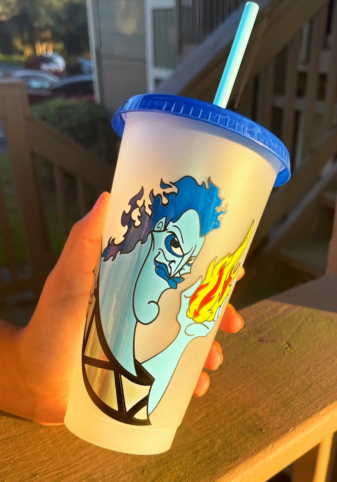 Hercules Inspired Hades Starbucks Cup| Cold Cup | Reusable Cup| Disney ...