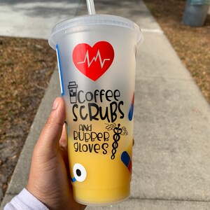 Personalized Medical Cup | Medical Assistant | Nurse | Reusable Cold ...