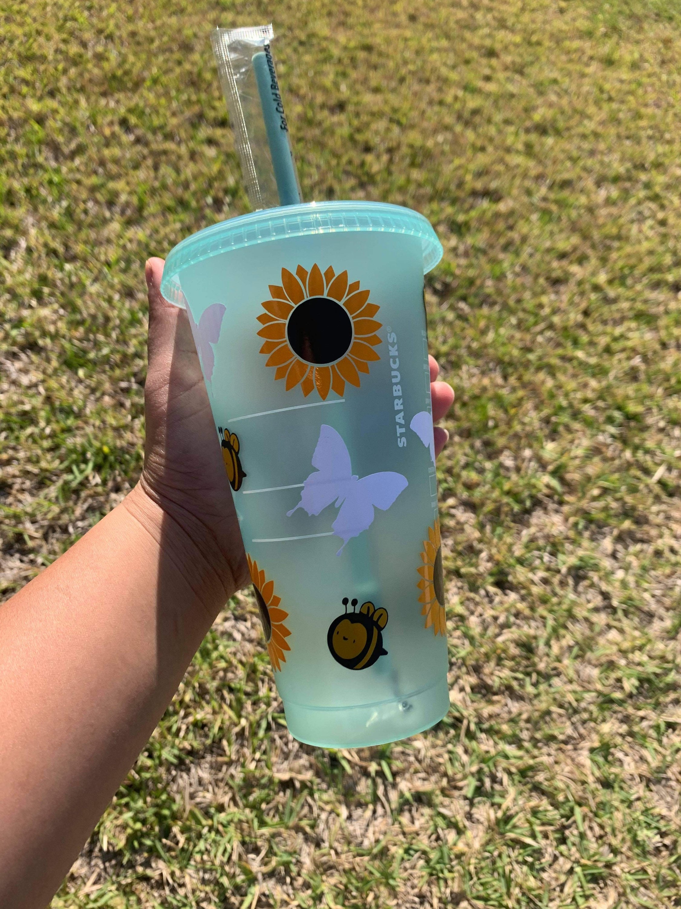 Starbucks Earth Day 24oz Venti Mint Cold Cup/ 50th Aniversary - Etsy
