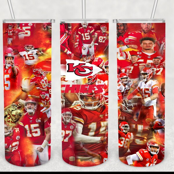 Kansas City Chief Sublimation Tumbler - Etsy