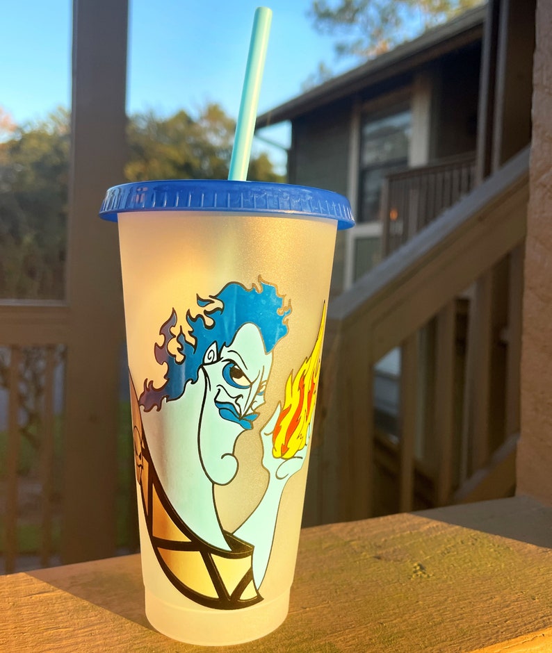 Hercules Inspired Hades Starbucks Cup Cold Cup Reusable - Etsy