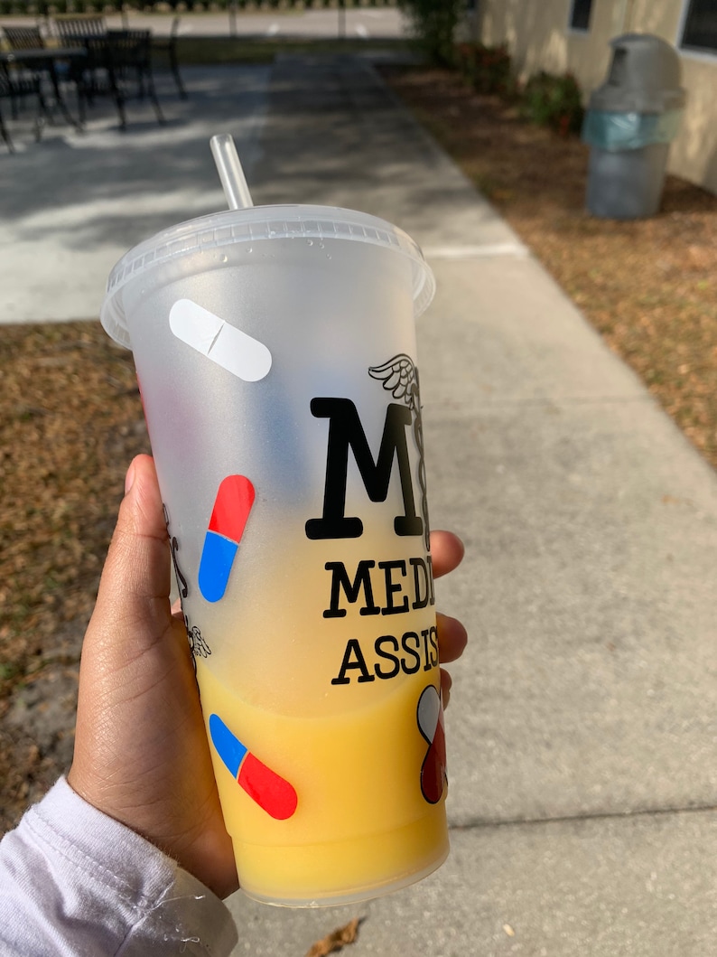 Personalized Medical cup Medical assistant Nurse | Etsy