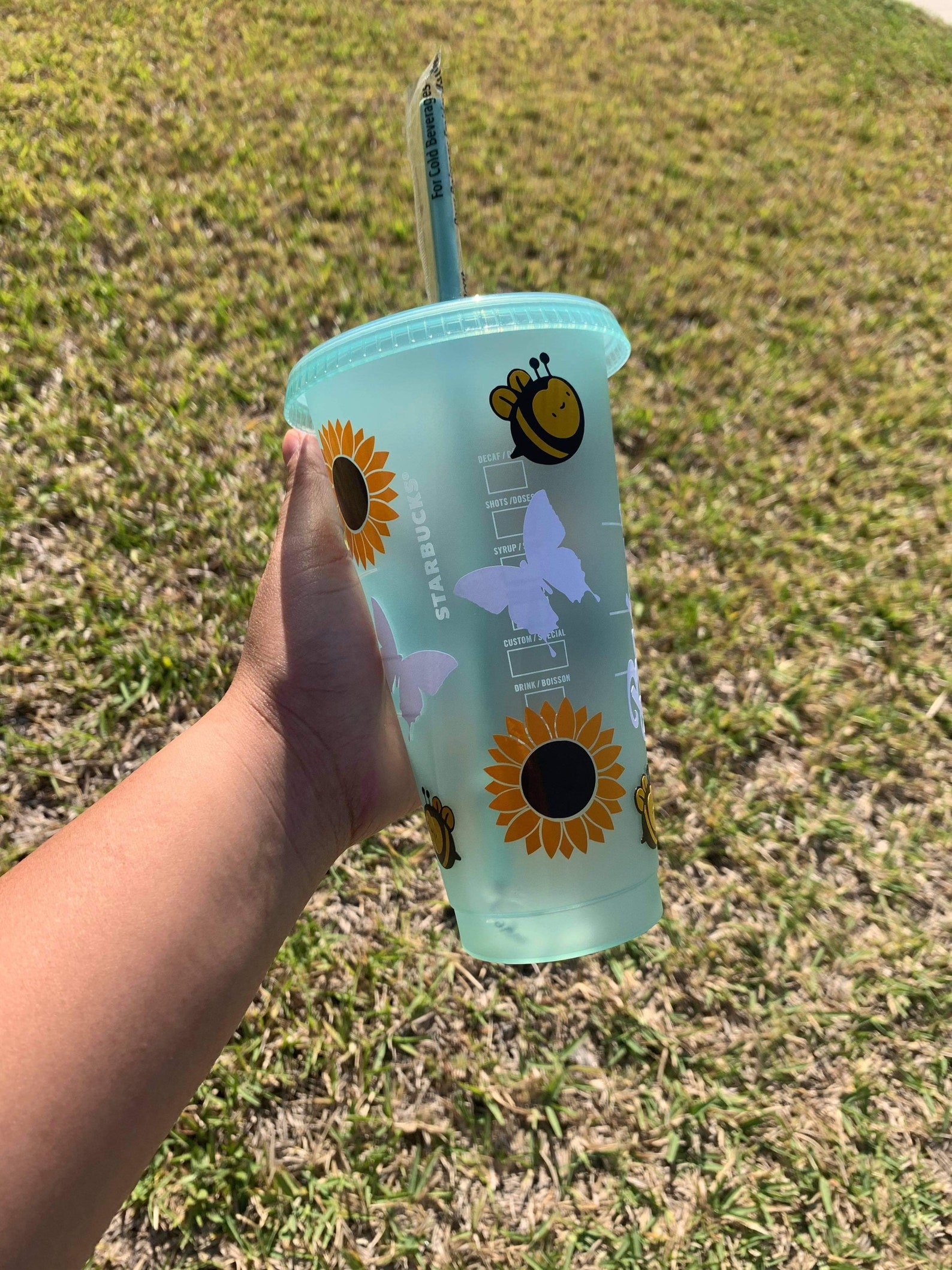 Starbucks Earth Day 24oz Venti Mint Cold Cup/ 50th Aniversary - Etsy