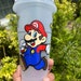 Super Mario Starbucks Cup Reusable Cold Cup Super Mario Bros Nintendo ...
