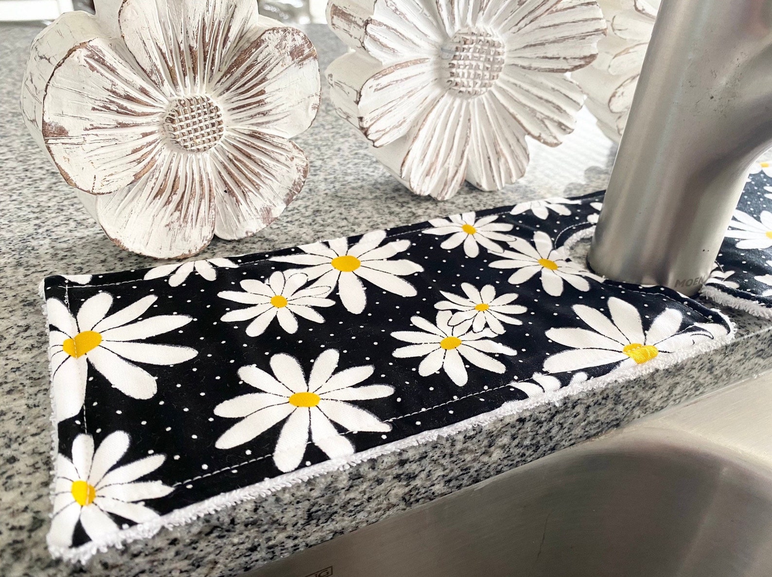 Faucet Splash Catcher / Faucet Drip Catcher / Kitchen Sink - Etsy