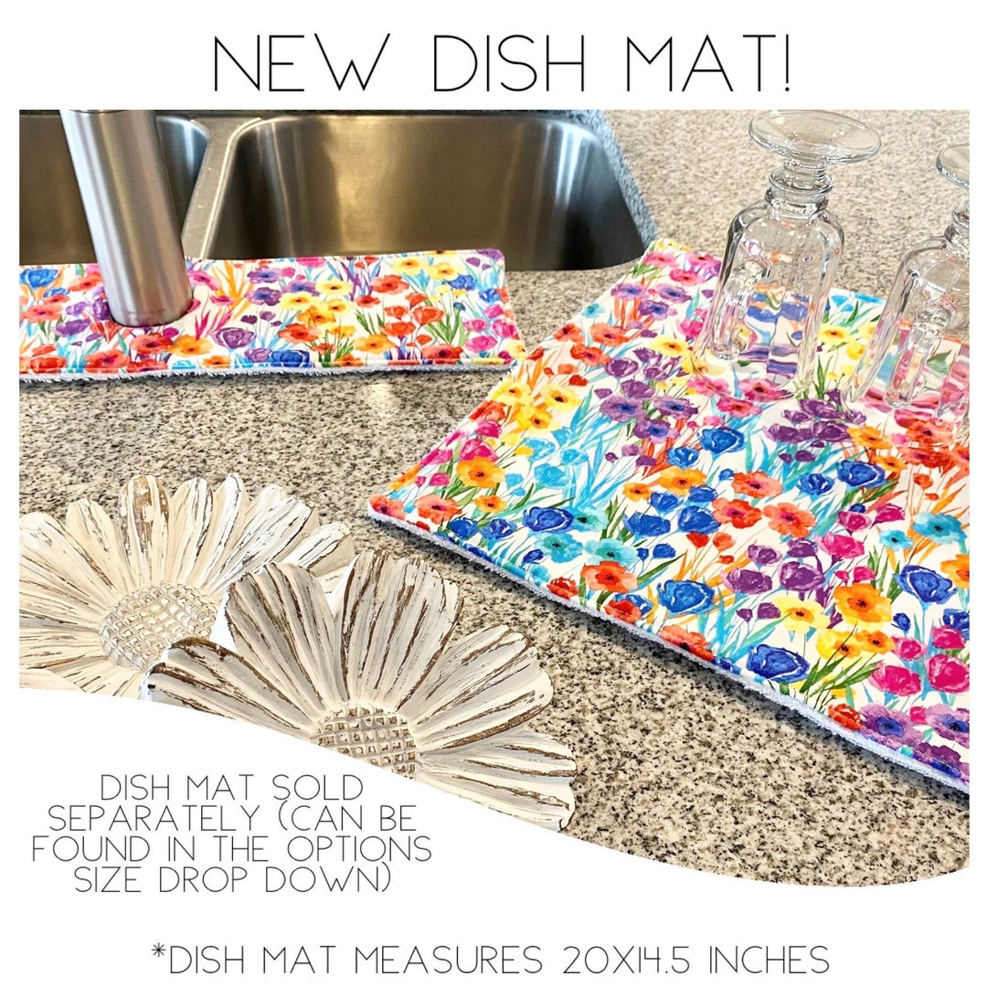 Faucet Splash Catcher / Faucet Drip Catcher / Kitchen Sink Splash ...