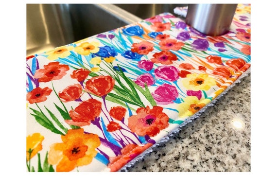 Faucet Splash Catcher / Faucet Drip Catcher / Kitchen Sink - Etsy