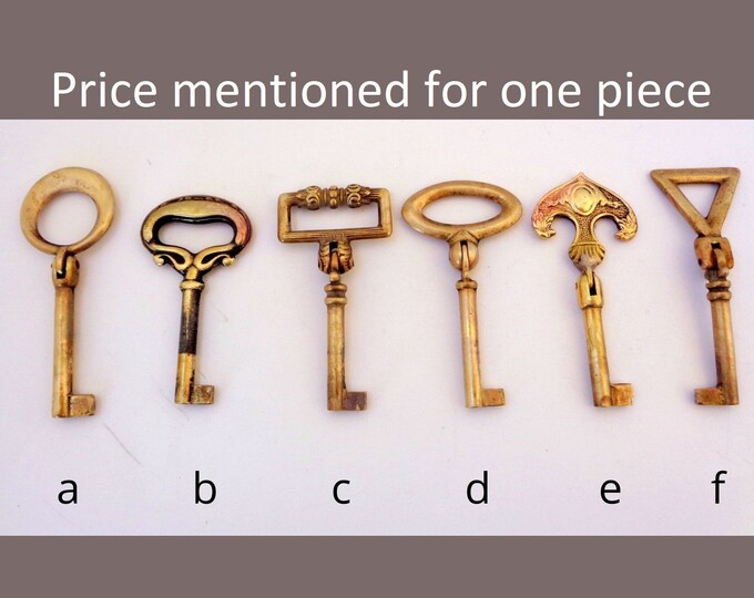 Vintage Italy Collectible Skeleton Folding Key Ornate Fancy - Etsy