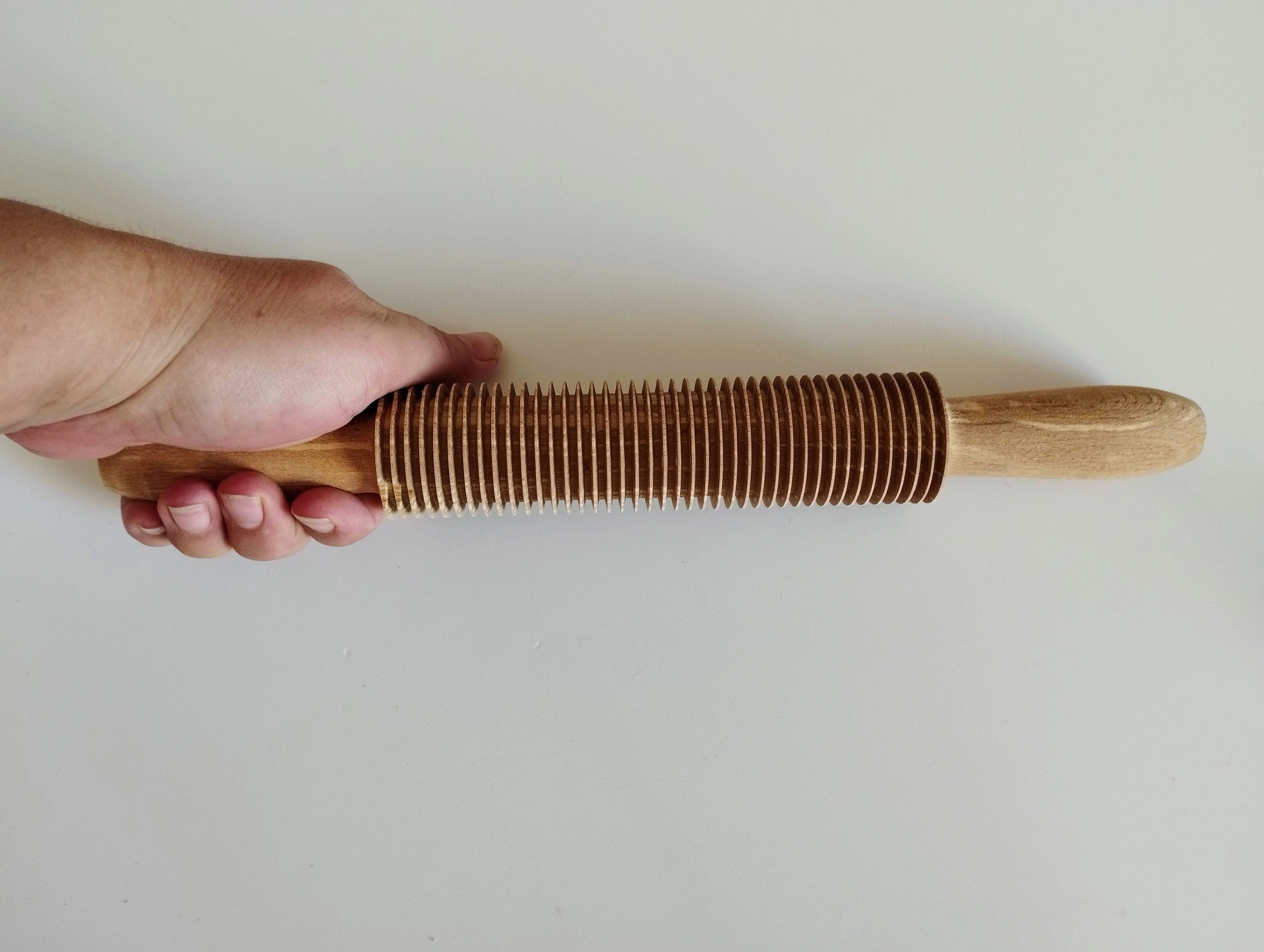 Italian Wood Roller Pin for Making Spaghettis. Pasta Making Tool ...