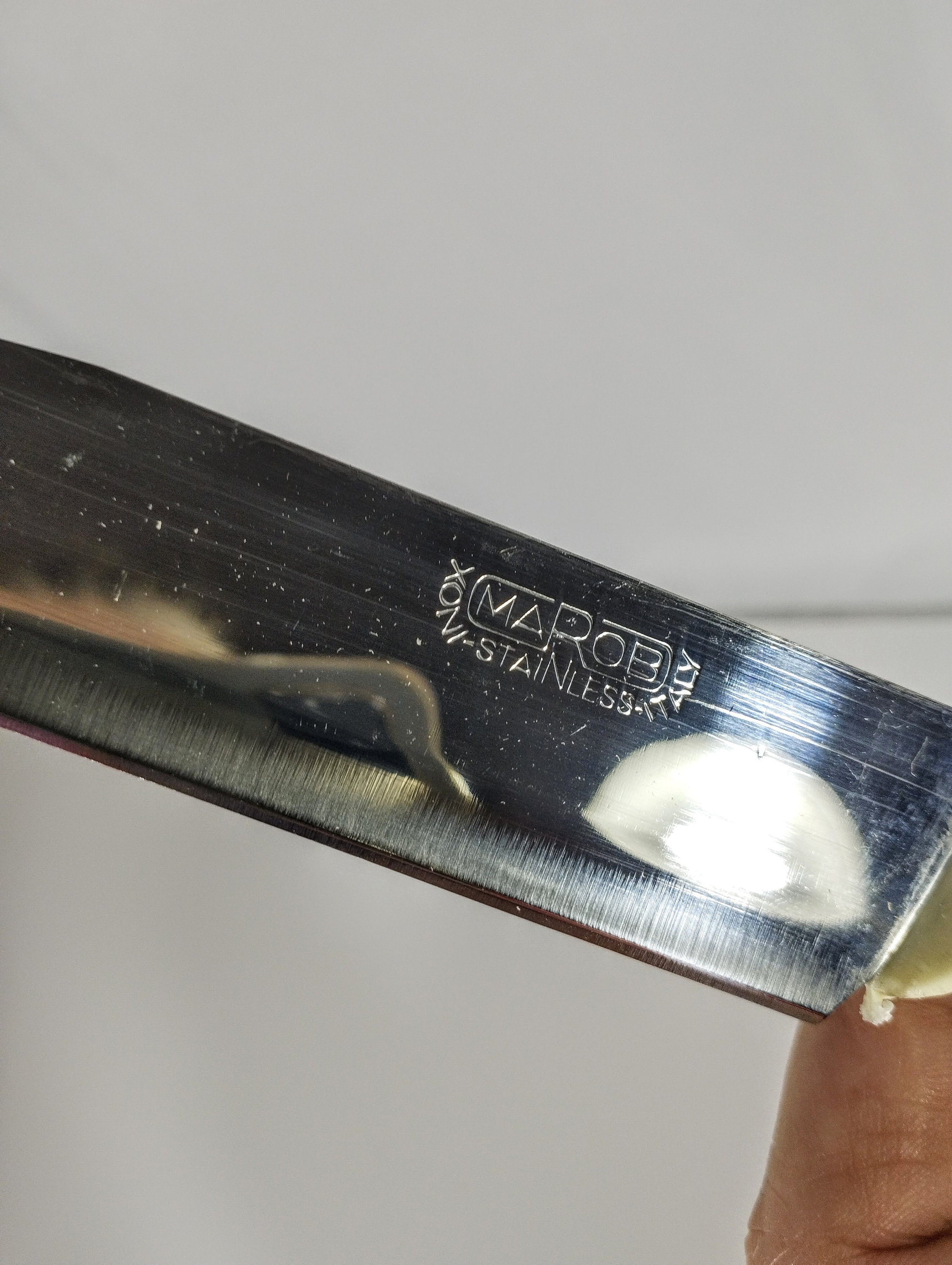 Italian Brand New Vintage Stainless Steel Kitchen Knife by Marob in ...