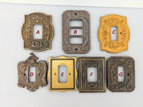Brass switch plates store