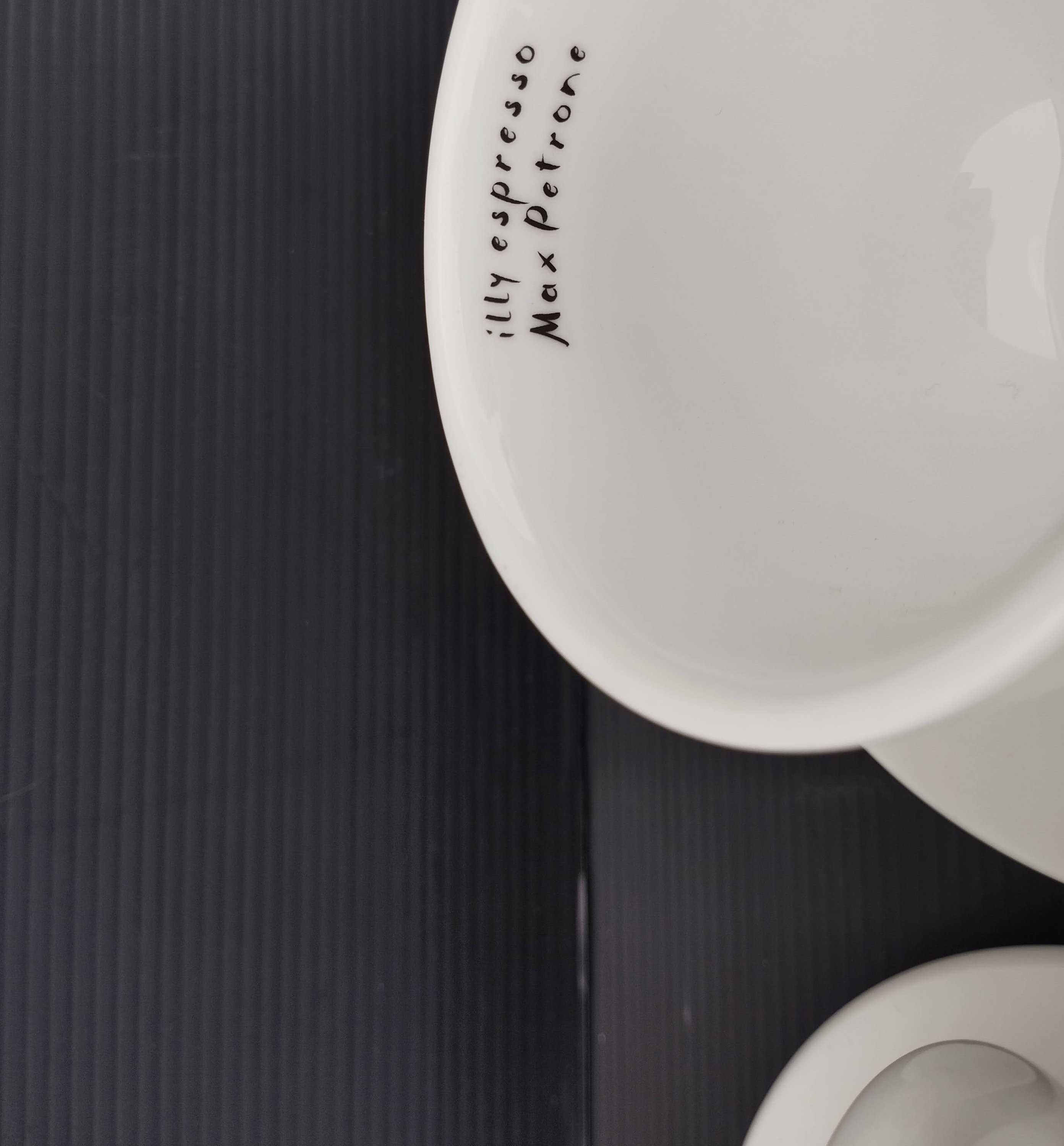 LIMITED EDITION Collectible Classic illy Max Petrone White Porcelain ...