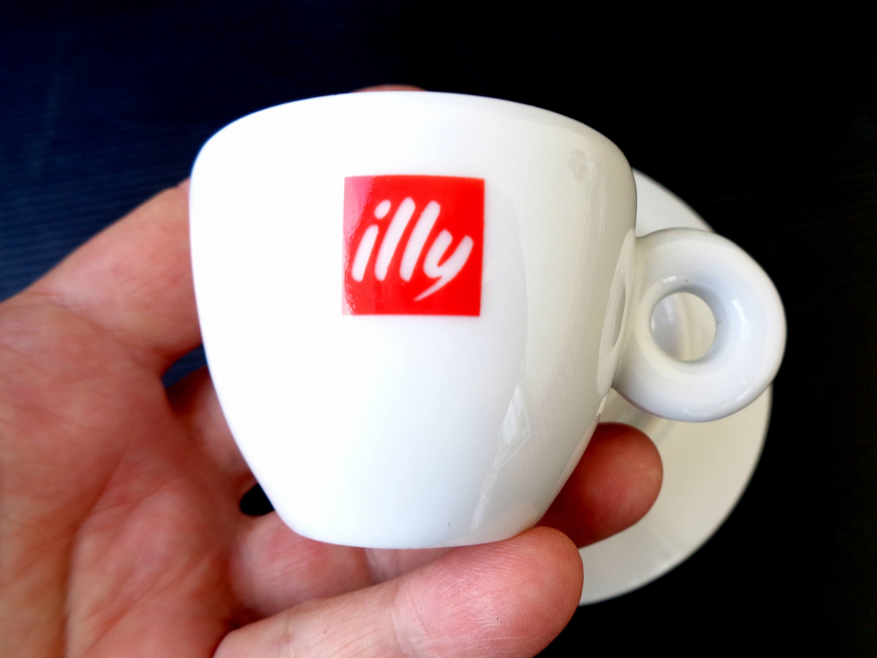 Vintage Classic illy Branded Cappuccino Coffee Cup With Saucer. Heavy ...
