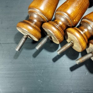 Vintage/antique 4 Piece Wooden Furniture Legs for Dresser, Legs for ...