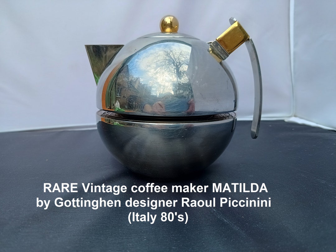RARE Vintage Stove Top Geyser Coffee Maker MATILDA, Spherical Moka by ...