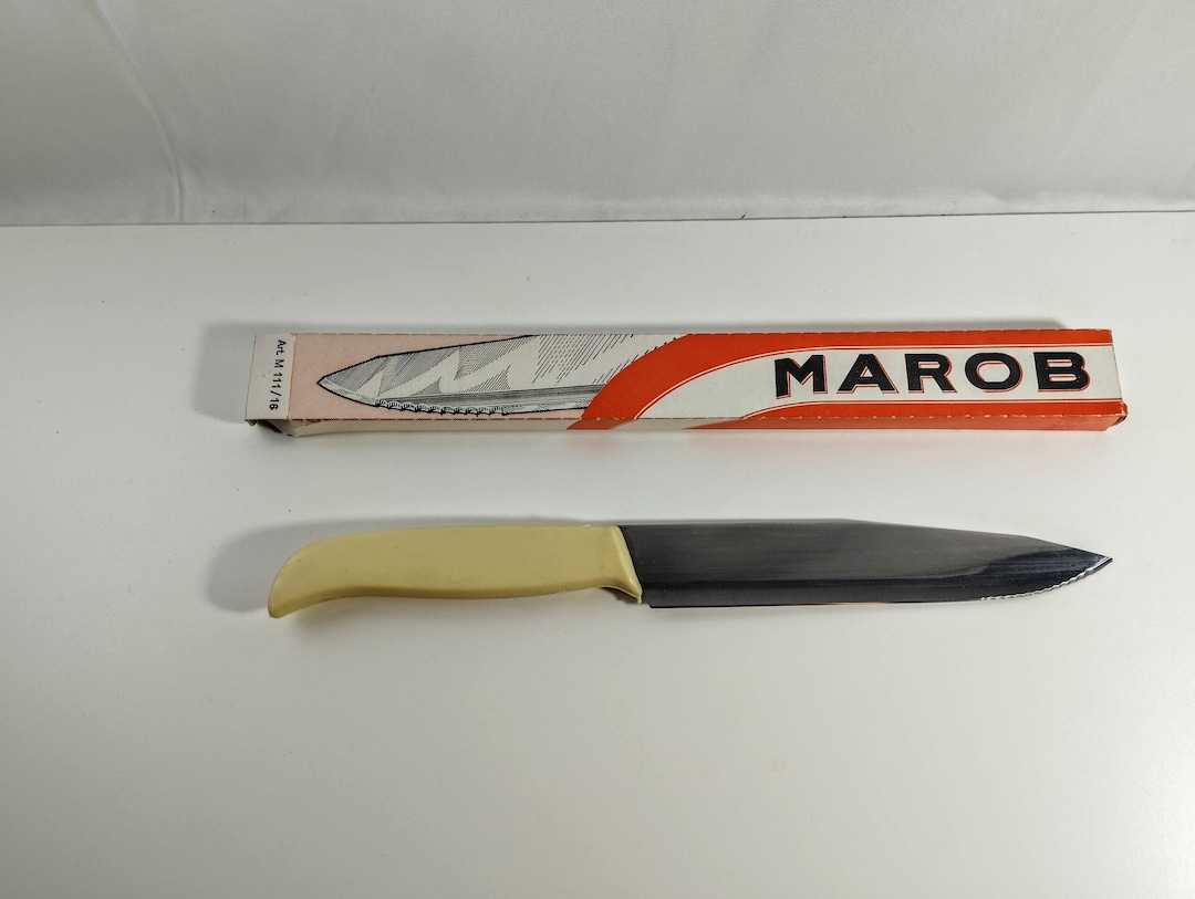 Italian Brand New Vintage Stainless Steel Kitchen Knife by Marob in ...