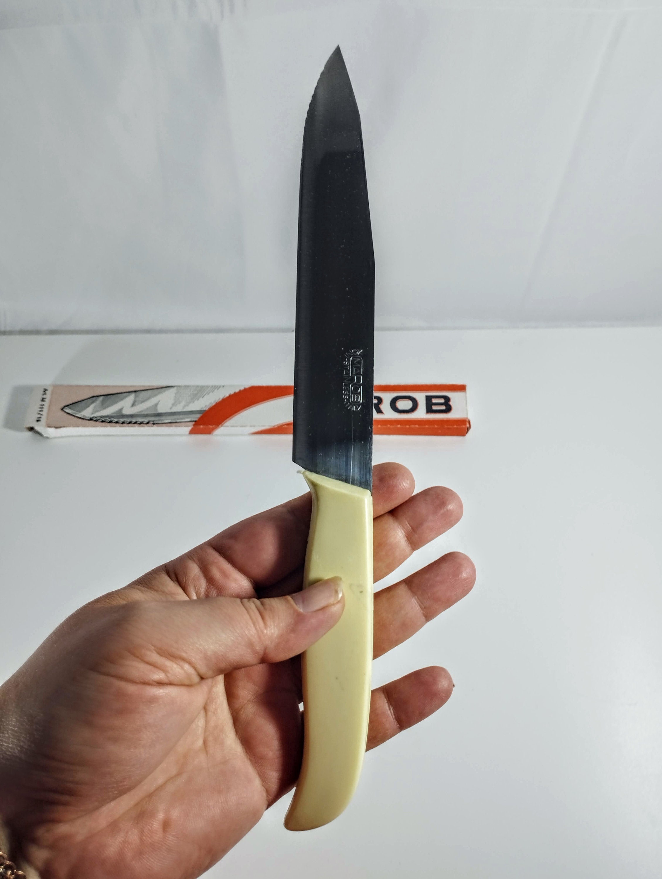 Italian Brand New Vintage Stainless Steel Kitchen Knife by Marob in ...