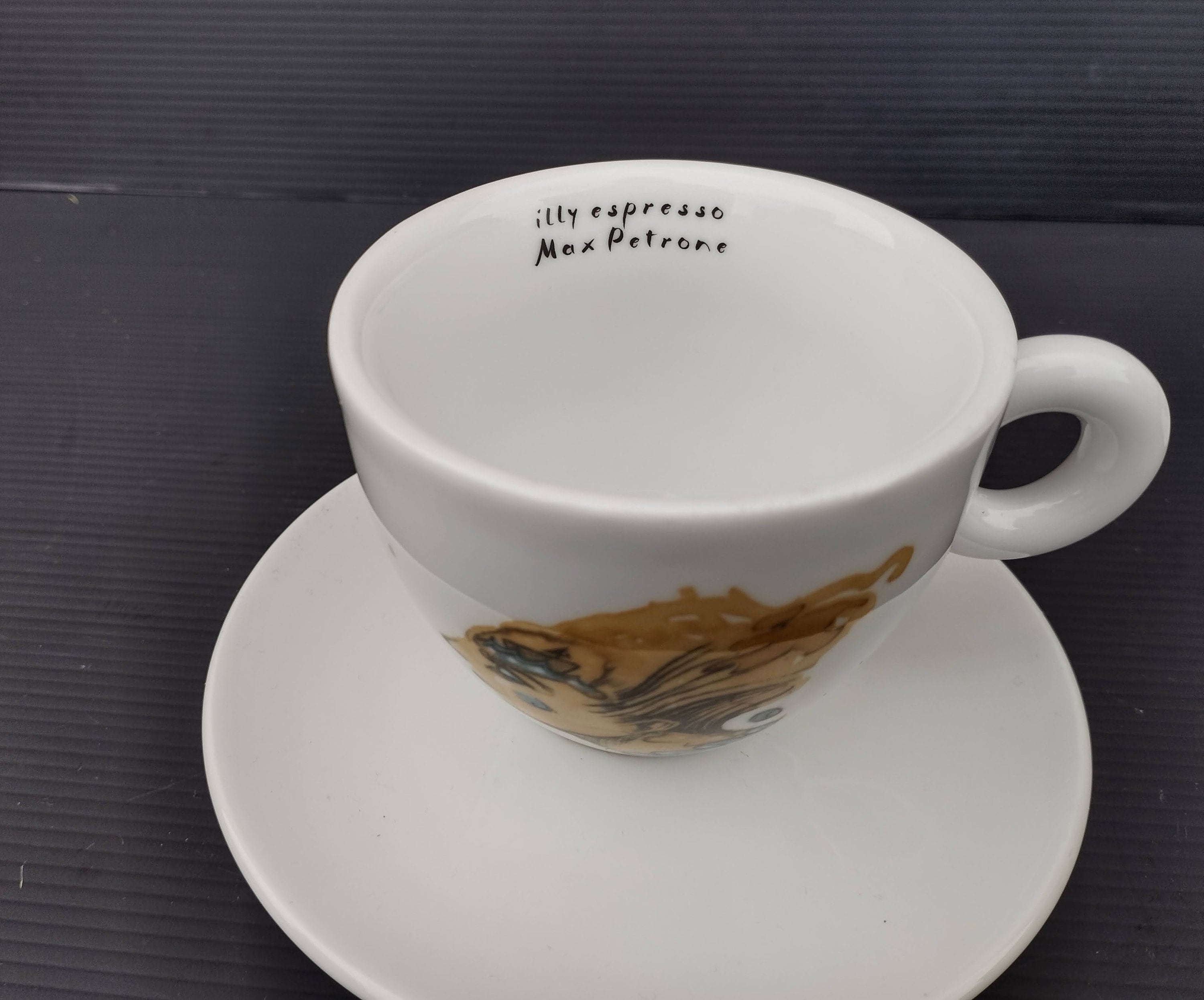 LIMITED EDITION Collectible Classic illy Max Petrone White Porcelain ...