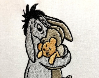 Eeyore From Winnie the Pooh Sketch Digital Embroidery Machine Design ...