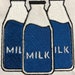 Milk Bottles Machine Embroidery Pattern Embroidery Design Digital File ...
