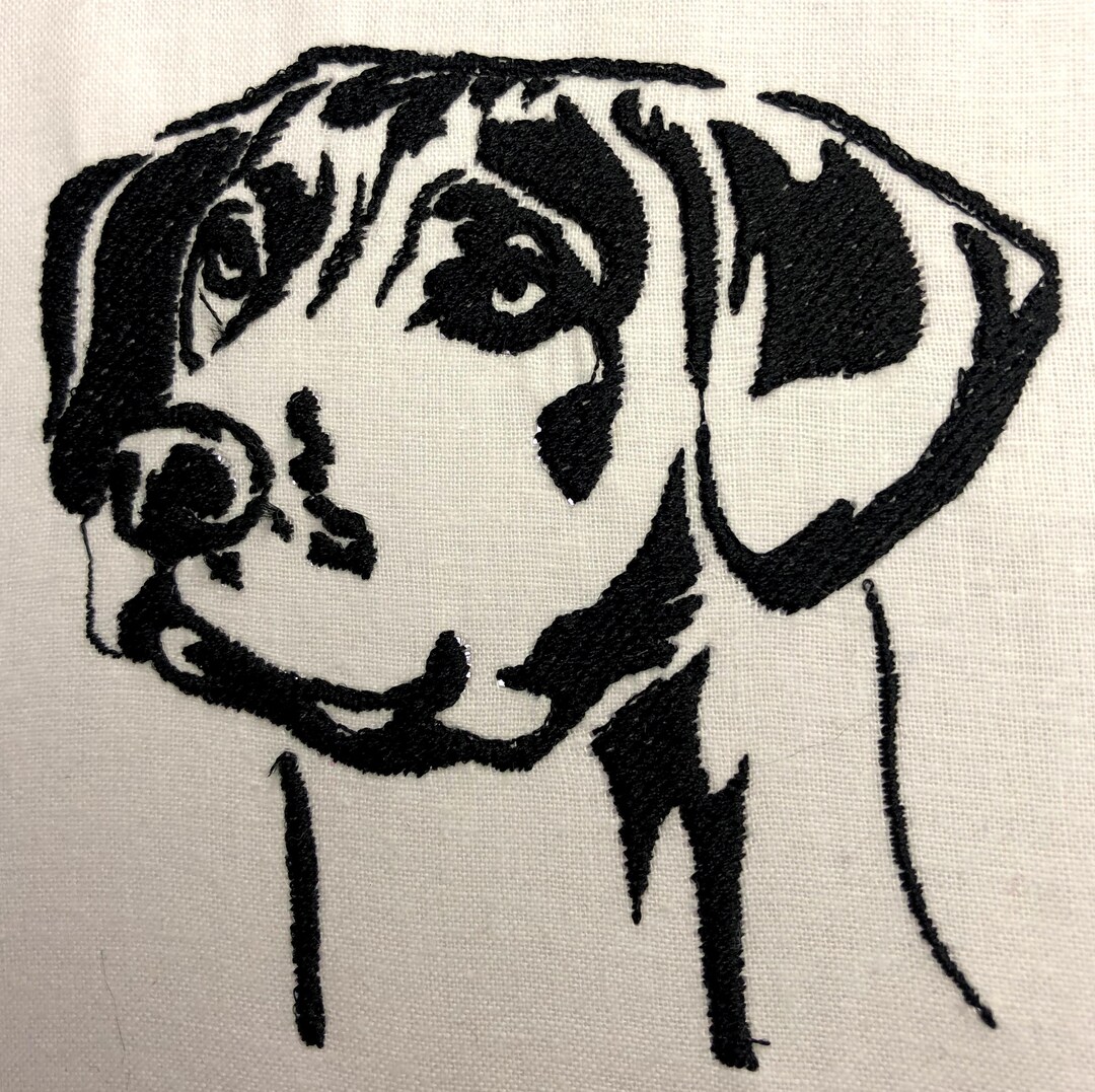Hera Rhodesian Ridgeback Machine Embroidery Pattern Dog Embroidery ...
