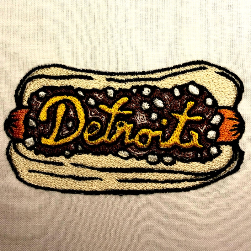 Detroit Embroidery - Etsy