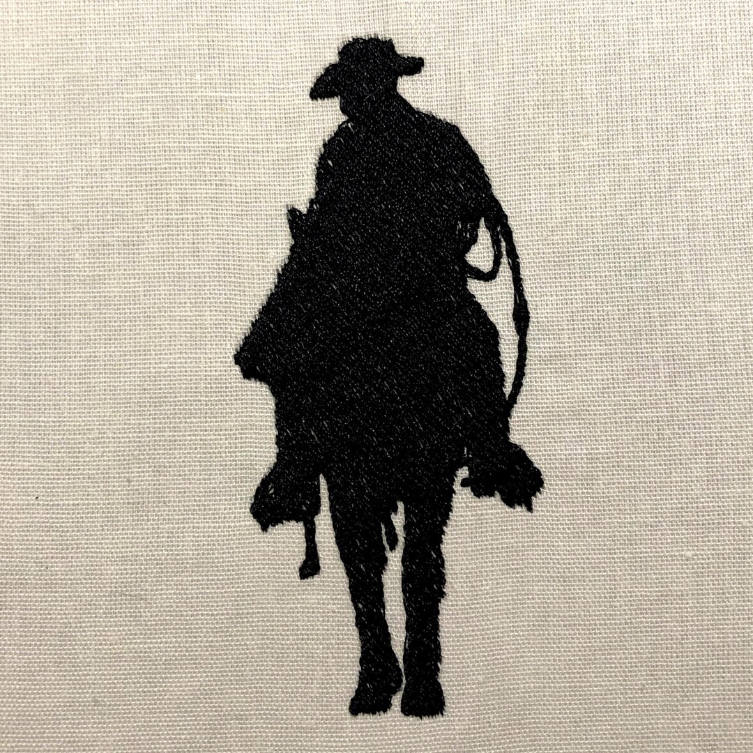 Cowboy Being Cowboy Machine Embroidery Pattern Embroidery Design ...