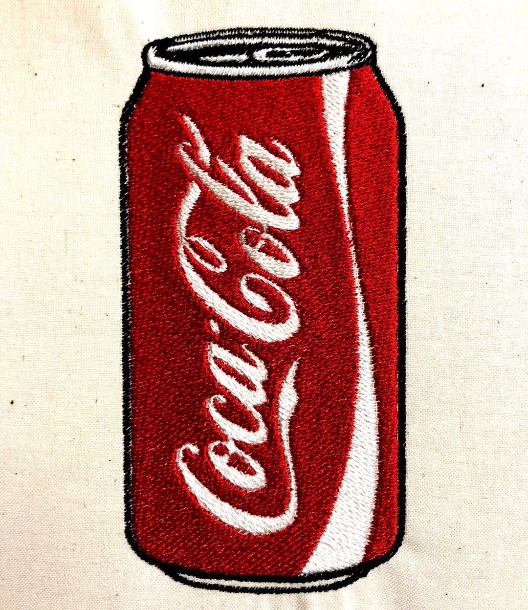 Coca Cola Can Machine Embroidery Design Embroidery Pattern - Etsy