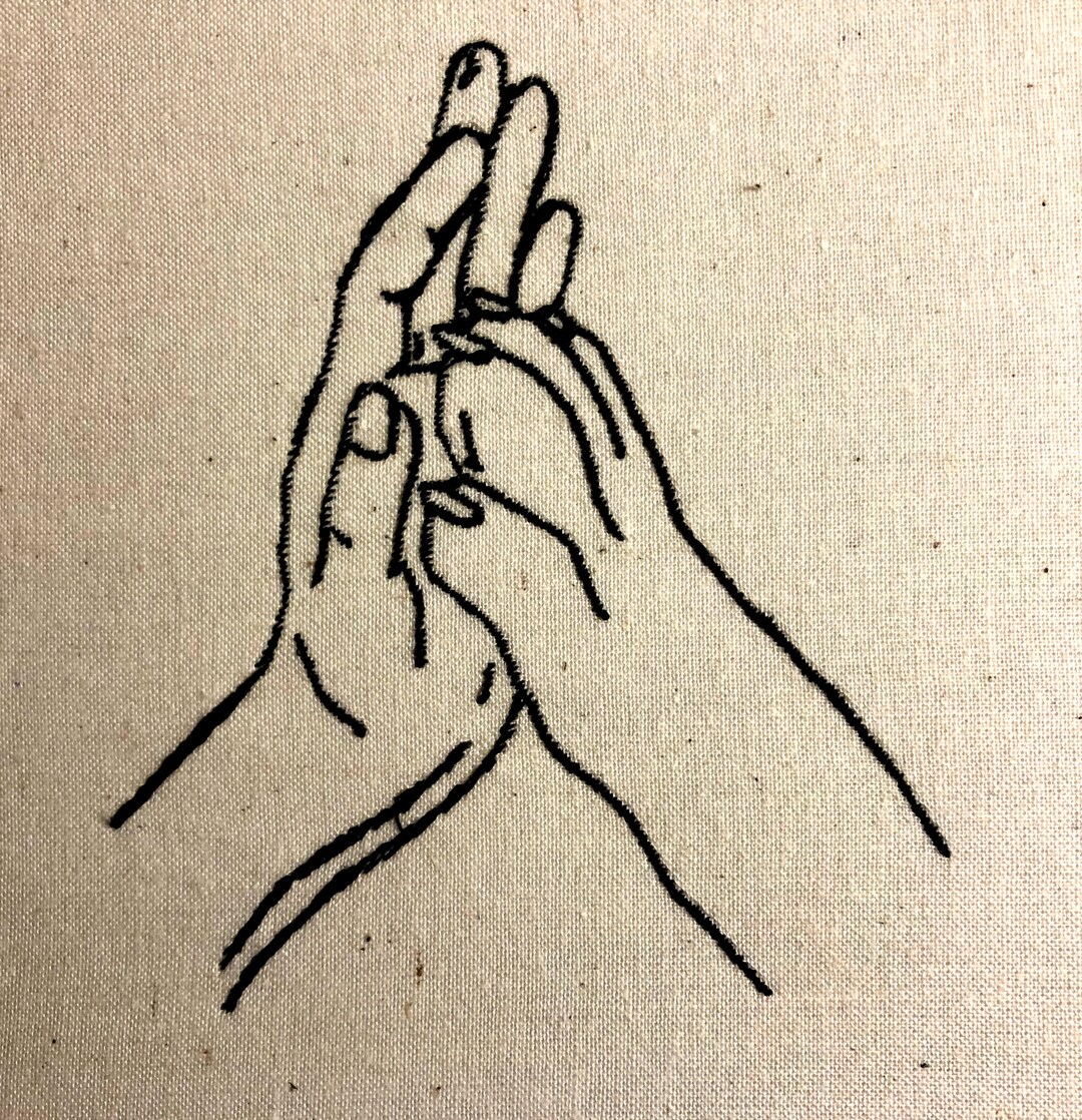 High Five Dog Paw Machine Embroidery Design Dog Embroidery Pattern ...