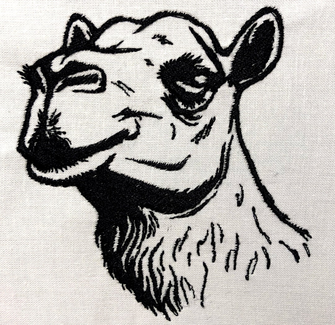 Camel Machine Embroidery Pattern Embroidery Design Digital File - Etsy