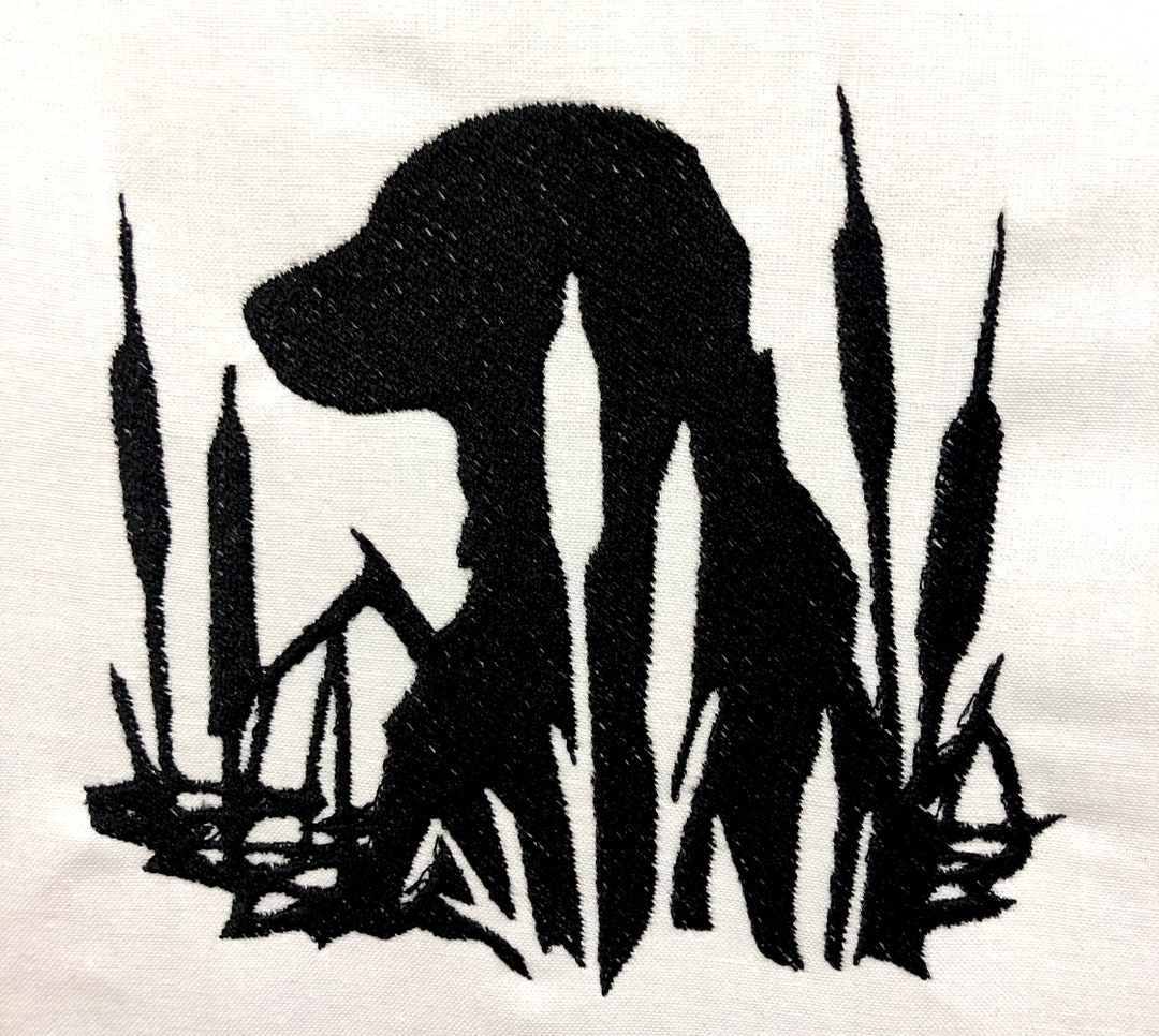 Bird Hunting Dog Machine Embroidery Pattern Dog Embroidery Design ...
