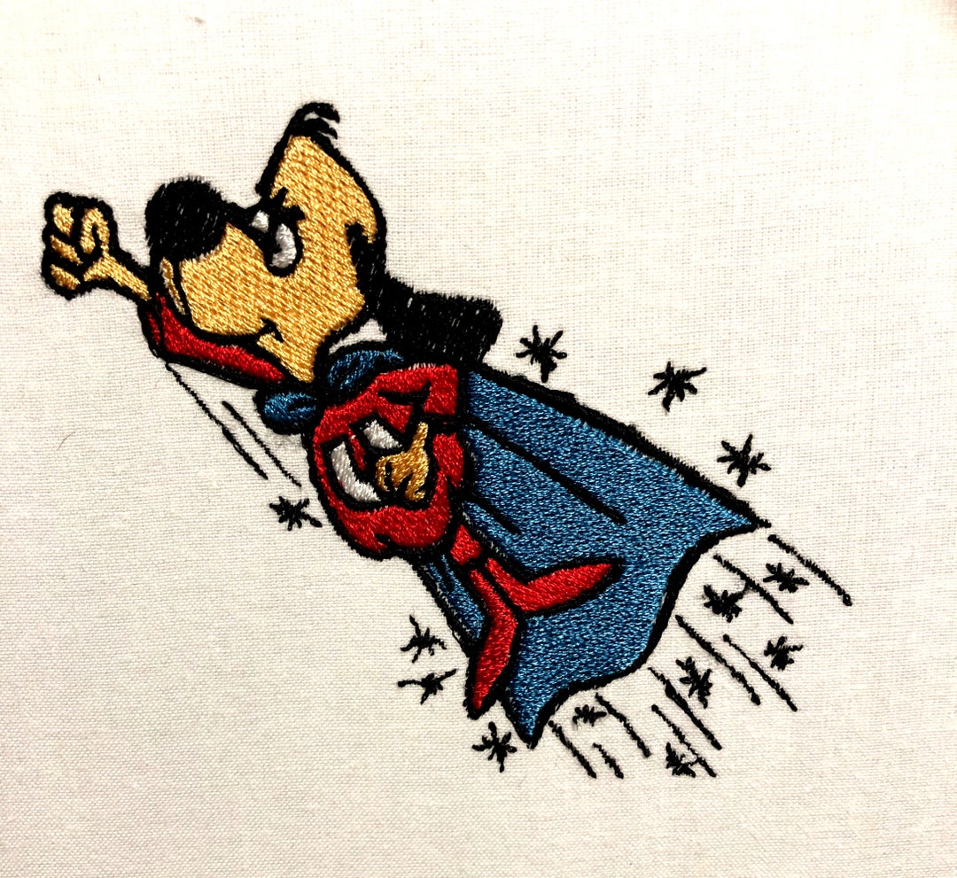 Underdog Flying Machine Embroidery Pattern Embroidery Design - Etsy