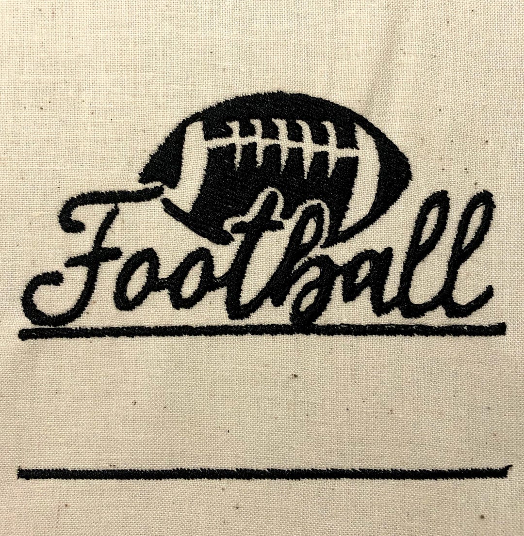 Football Team Monogram Machine Embroidery Designs Football Embroidery ...