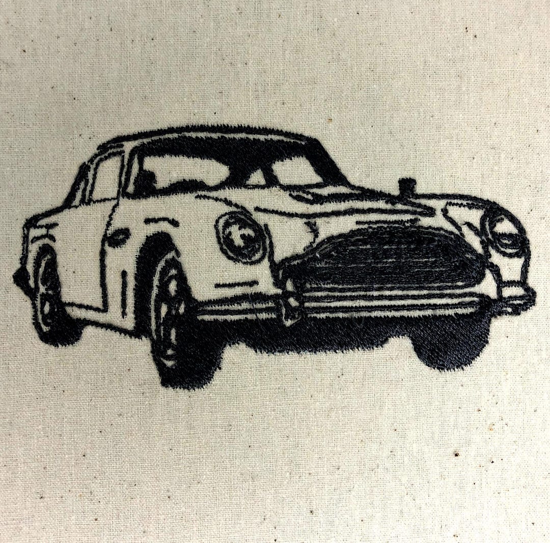 Aston Martin Machine Embroidery Pattern Aston Martin Embroidery Design ...