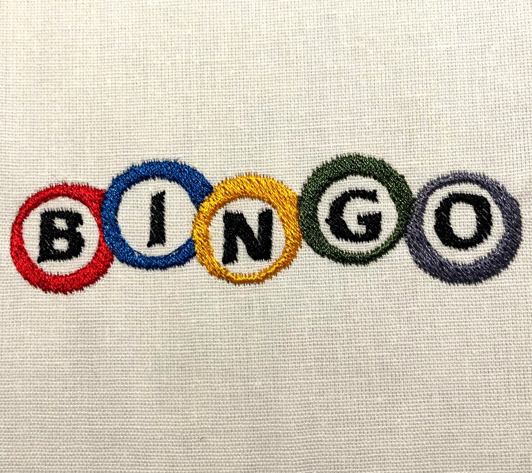 Bingo Balls Machine Embroidery Design Embroidery Pattern Digital File ...