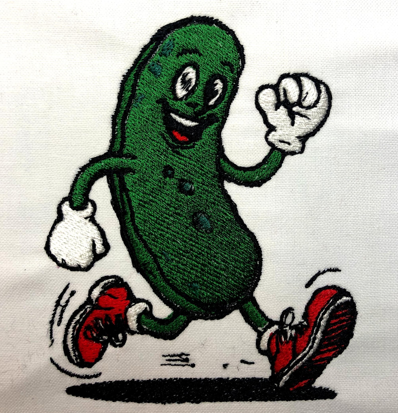 Happy Pickle Machine Embroidery Pattern Pickle Embroidery Design ...