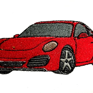 Porsche 911 Machine Embroidery Pattern Auto Embroidery Design Digital ...