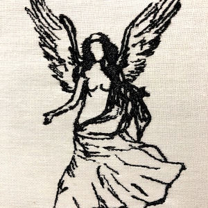 Angel Guide Machine Embroidery Pattern Embroidery Design Digital File ...