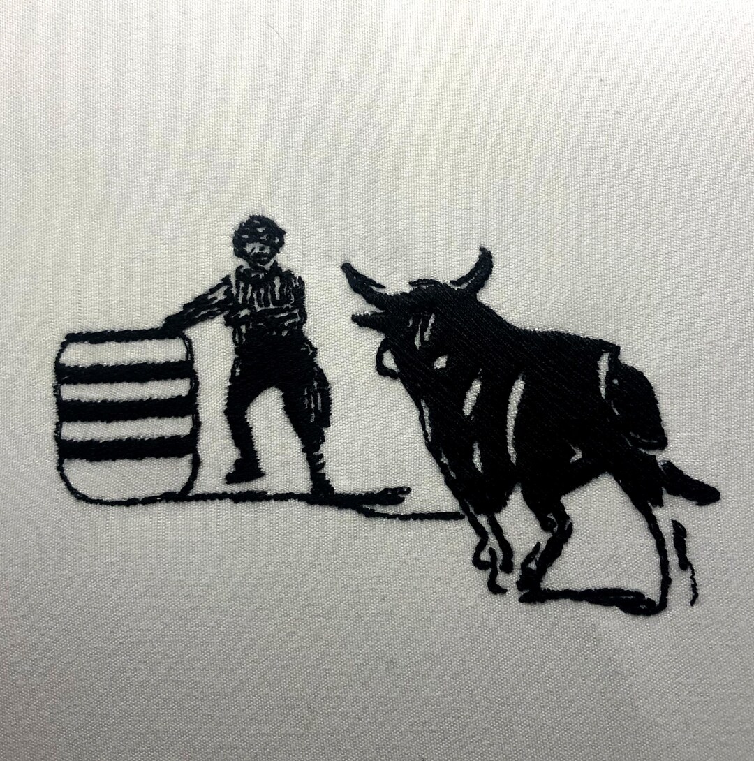 Rodeo Clown Machine Embroidery Pattern Rodeo Embroidery Design Digital ...